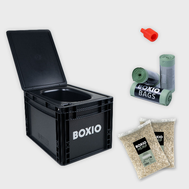 BOXIO - TOILET PLUS | Composting toilet with starter set